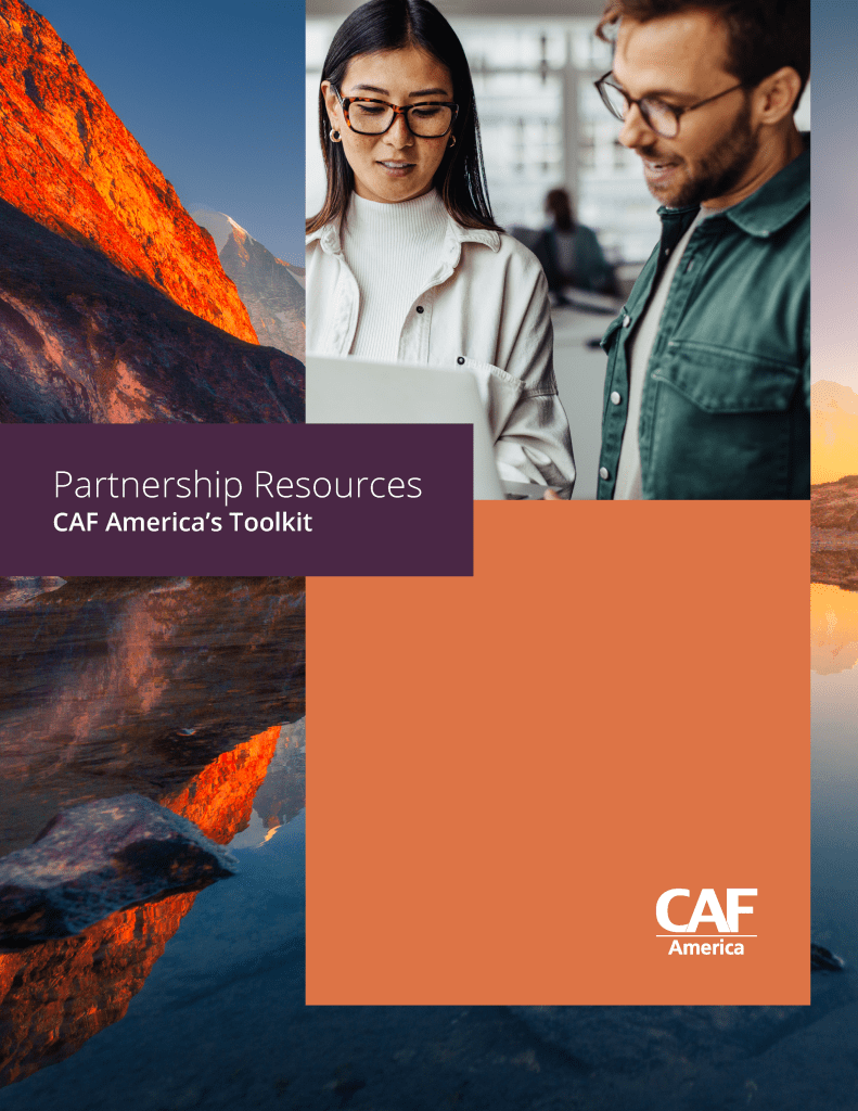 Partnership Resources: A Guide To Sharing Your Partnership With CAF ...